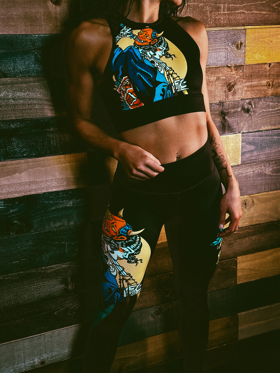 THE BLACK FEMALE SAMURAI BRA – GURU KILLER