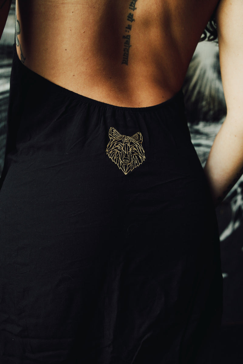 MELAYNE SHAYNE BLACK CATSUIT BUDDHA PANTS – GURU KILLER